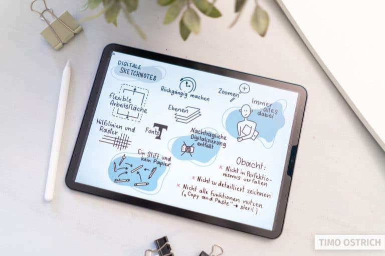 Sketchnotes Apps (Welche du brauchst & was sie können)